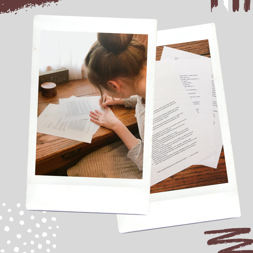 I Signed with a Literary Agent! | Hannah Linder Books